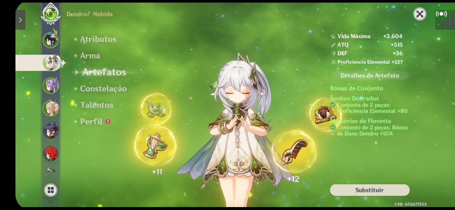 buildar ela não é pros fracos, porque minha nossa... Genshin Impact ...