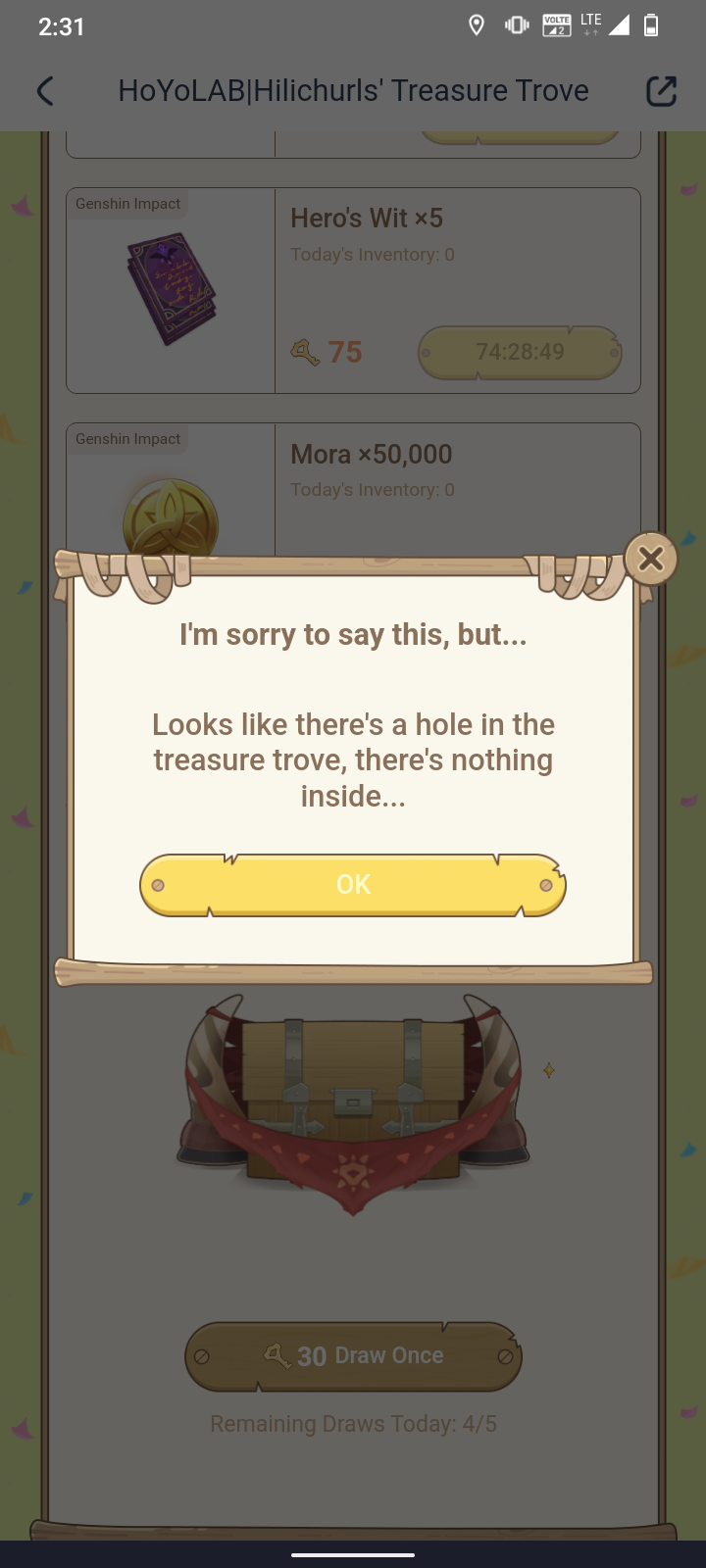 hilichurl treasure trove | HoYoLAB