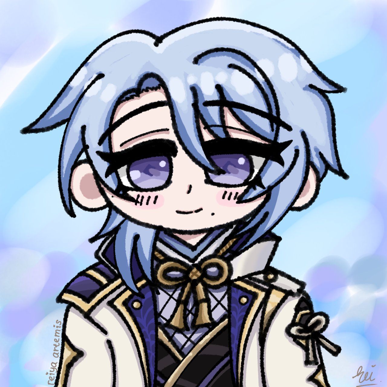 Ayato Chibi~ Genshin Impact | HoYoLAB