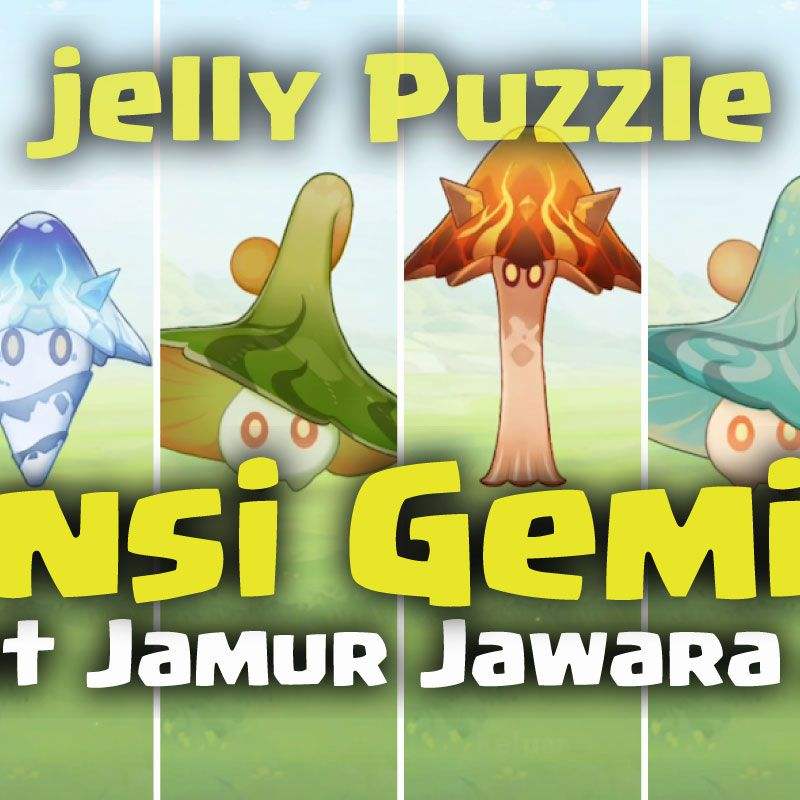 [Versi 3.2] Jelly Puzzle Potensi Gemilang Lengkap! Event Jamur Jawara Jaya! | Genshin Impact ...