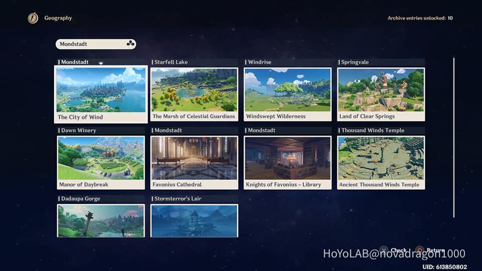 Geography Genshin Impact | HoYoLAB