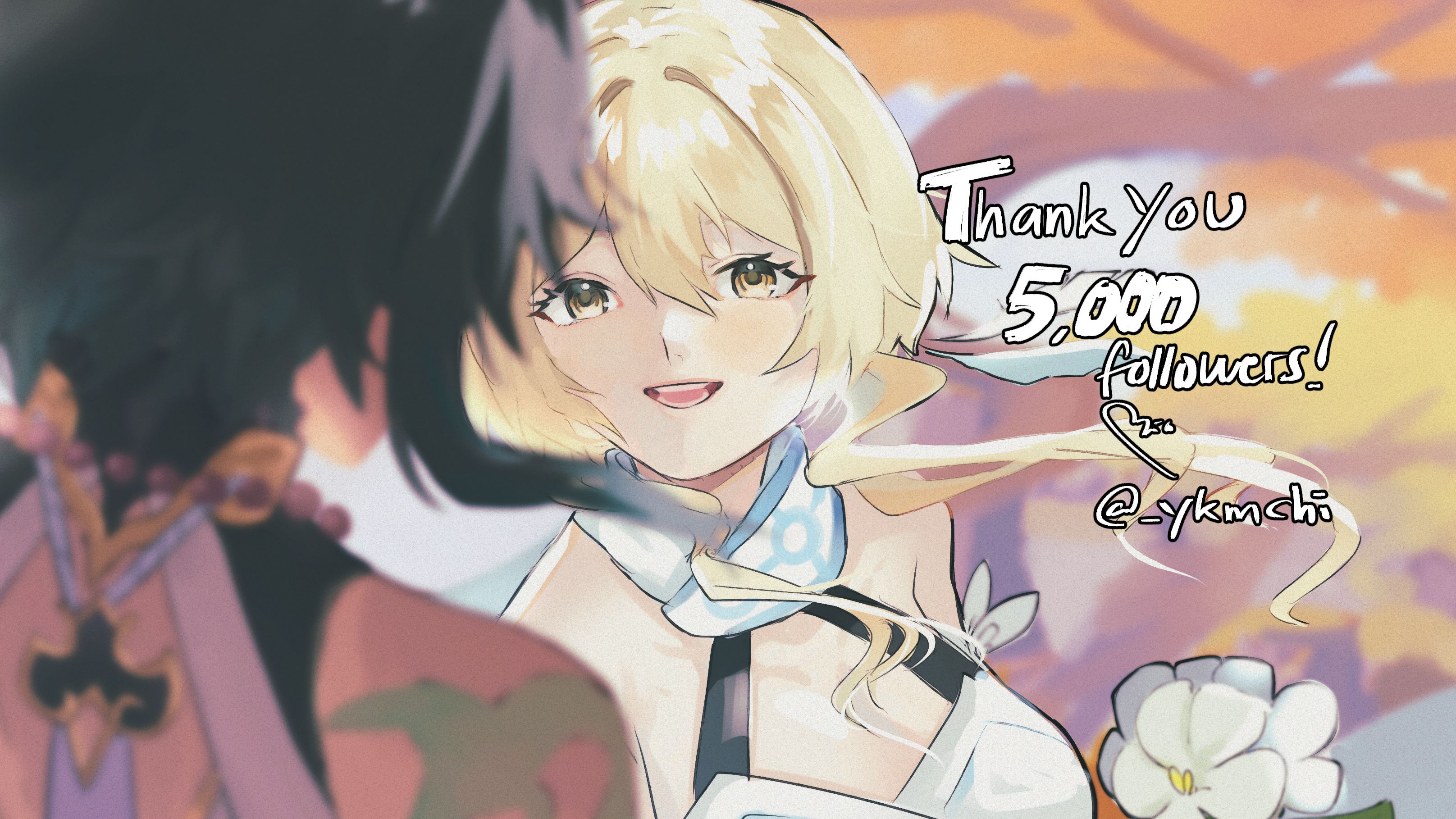 Xiao x Lumine - Thank you for 5k followers! Genshin Impact | HoYoLAB