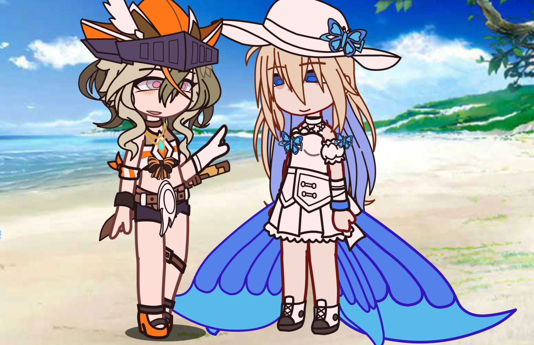 vill v + aponia , summer skins :) Honkai Impact 3rd | HoYoLAB