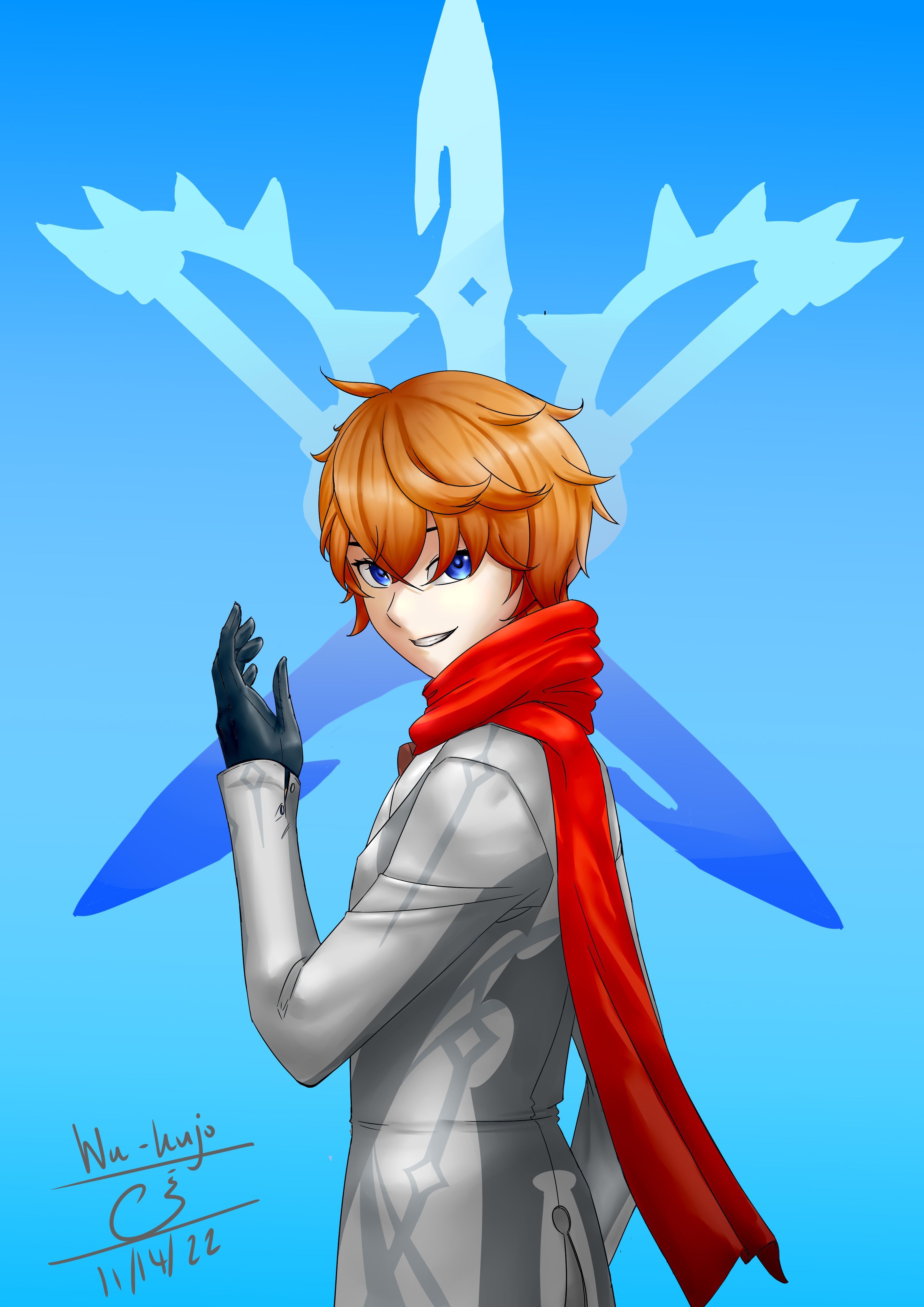 Fan art ''Tartaglia'' Genshin Impact | HoYoLAB