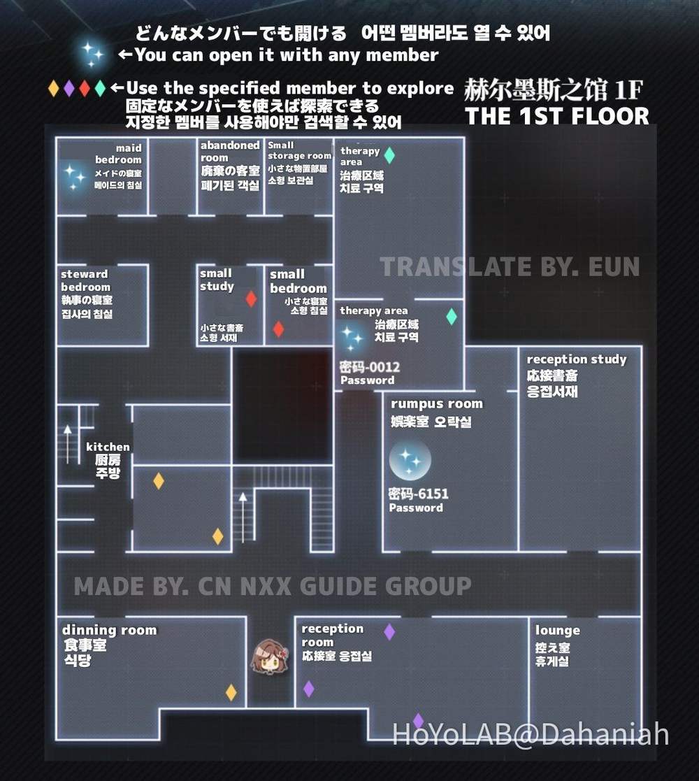 Map in the Mansion Tears of Themis | HoYoLAB