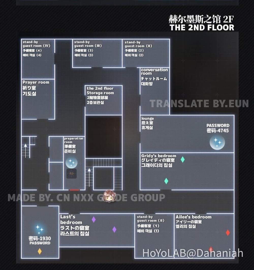 Map in the Mansion Tears of Themis | HoYoLAB