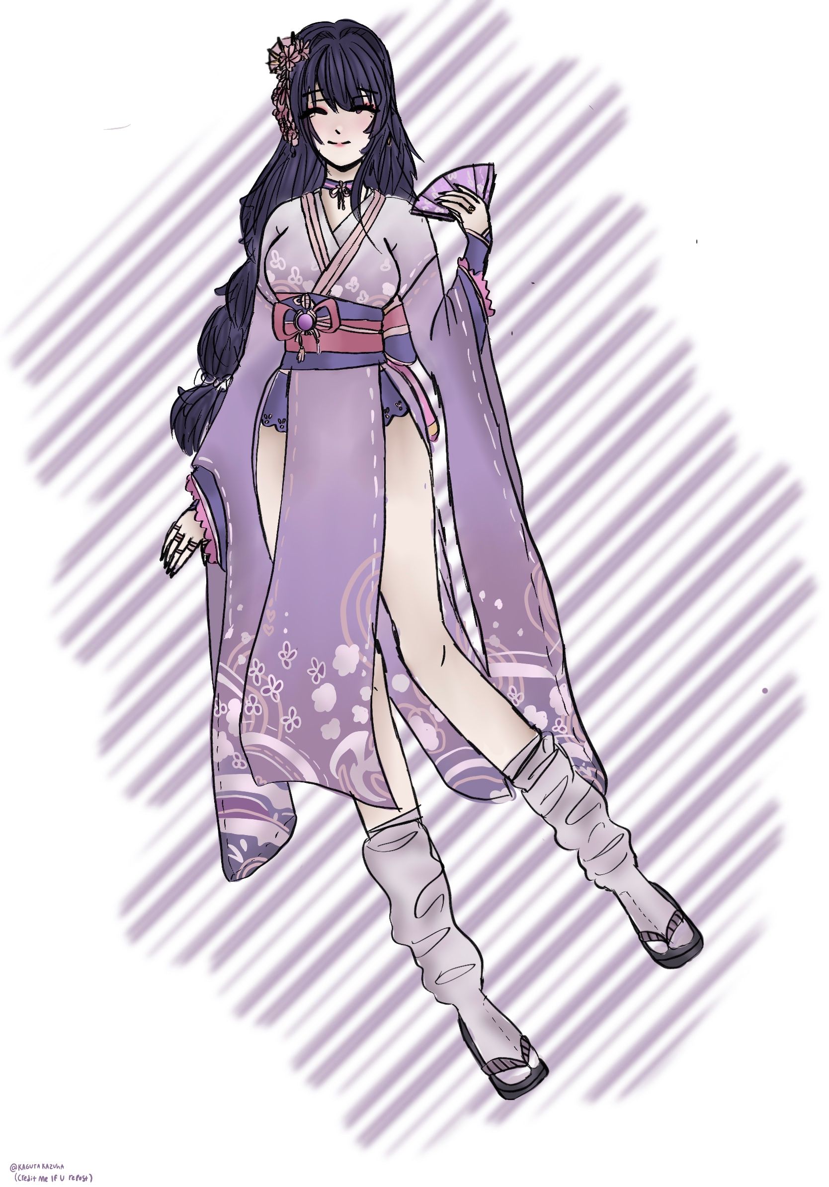 Makoto design/ ei redesign WIP Genshin Impact | HoYoLAB