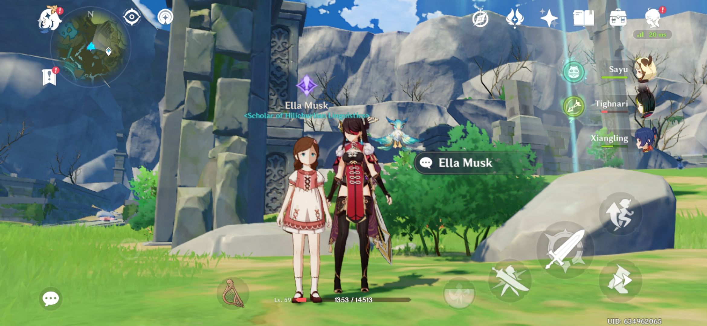 Ella musk Genshin Impact | HoYoLAB