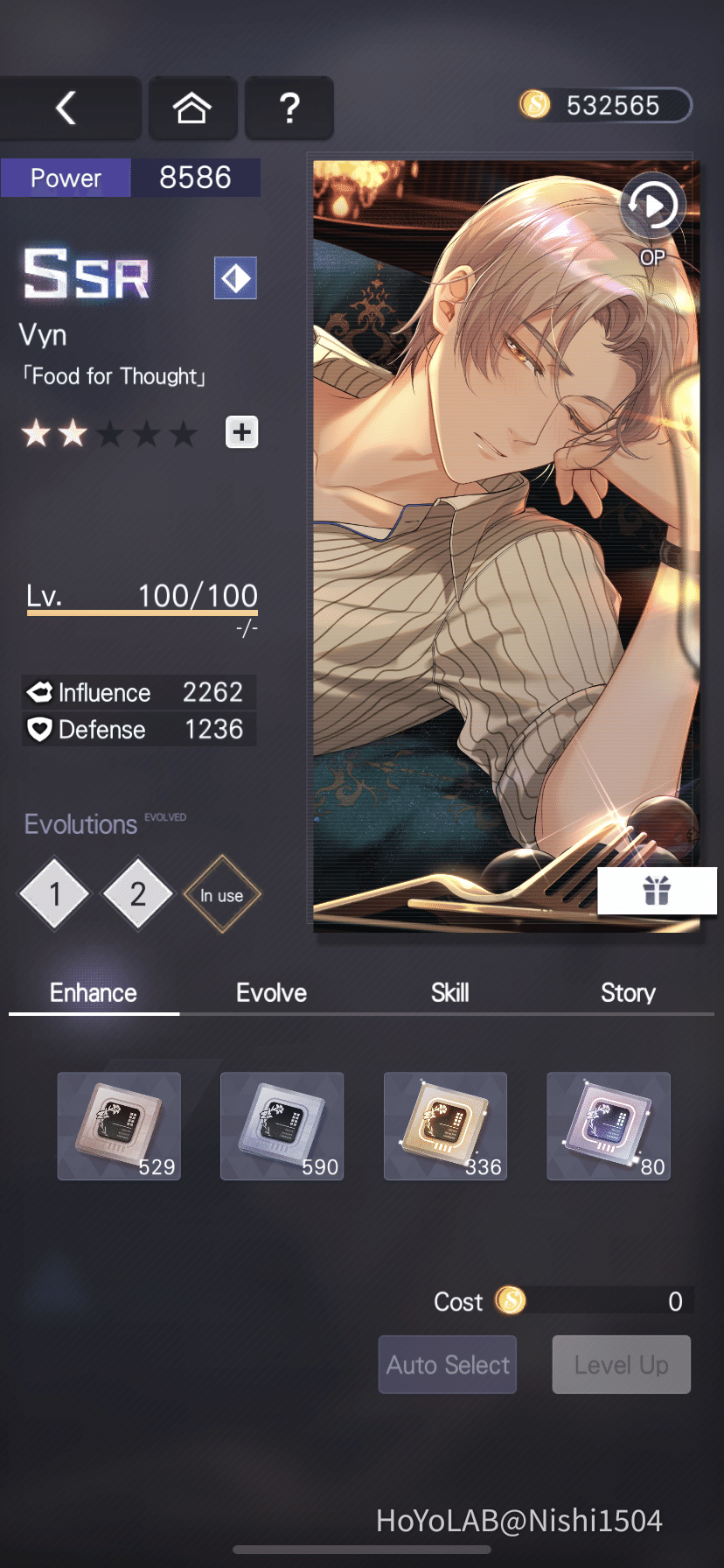 Vyn SSR Tears of Themis | HoYoLAB