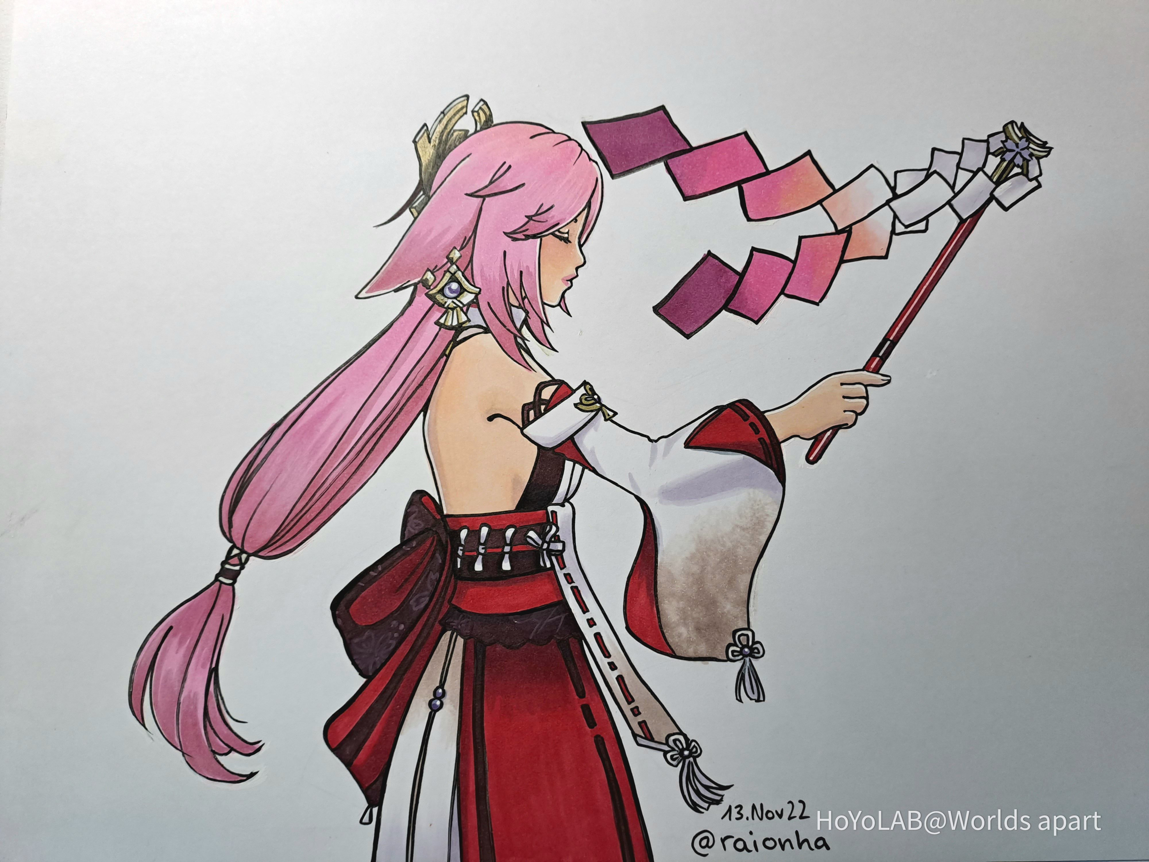 Yae Miko Genshin Impact | HoYoLAB