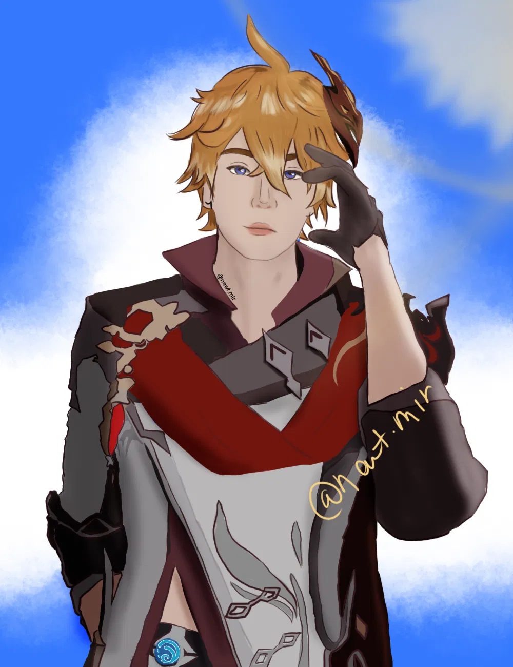 "Childe" Tartaglia Fanart 💖 Genshin Impact | HoYoLAB