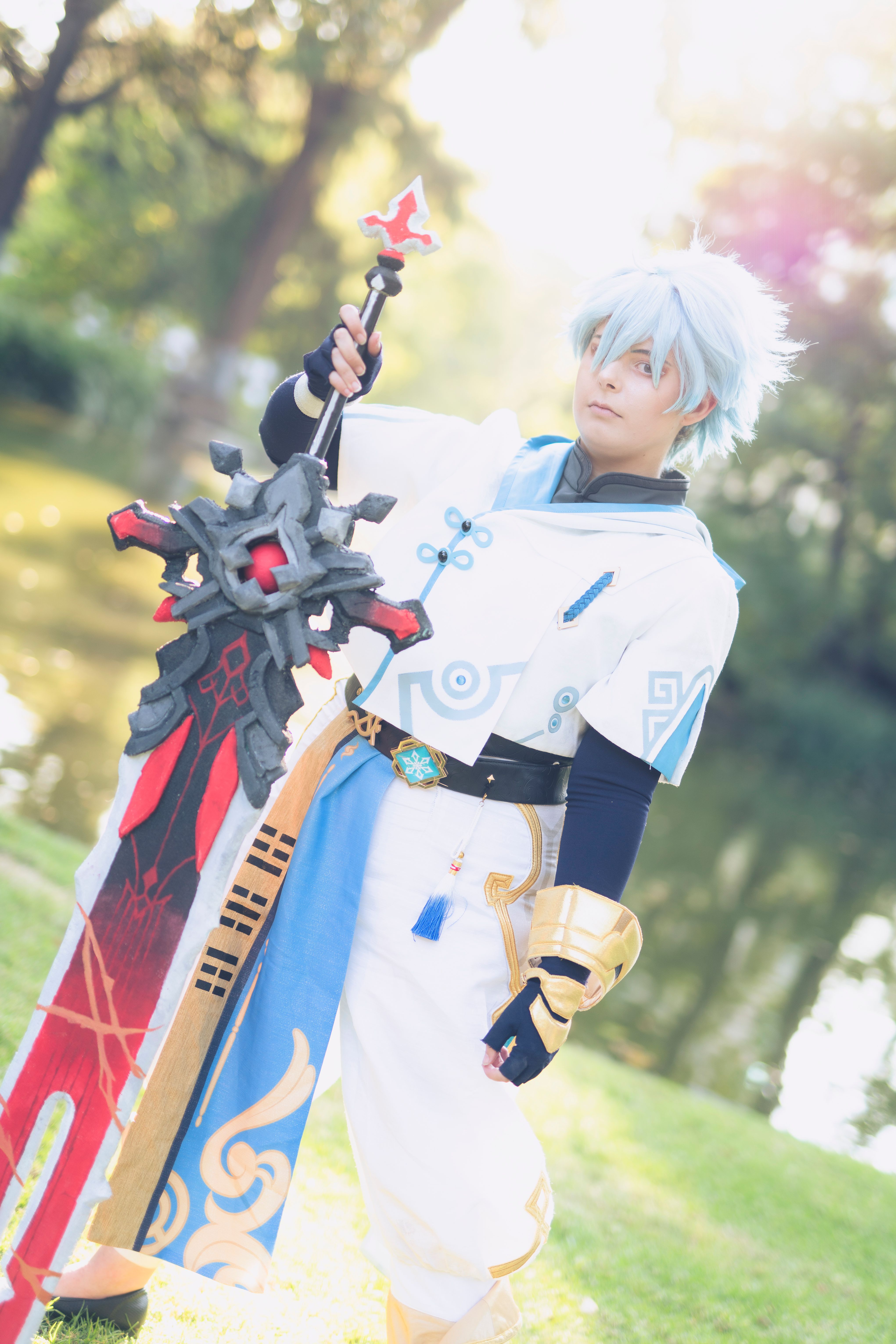 Chongyun Cosplay | Golden Hour Swordplay Genshin Impact | HoYoLAB