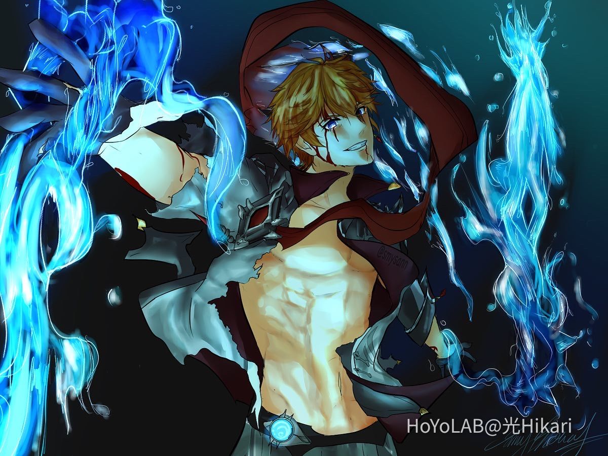 Tartaglia fan art Genshin Impact | HoYoLAB