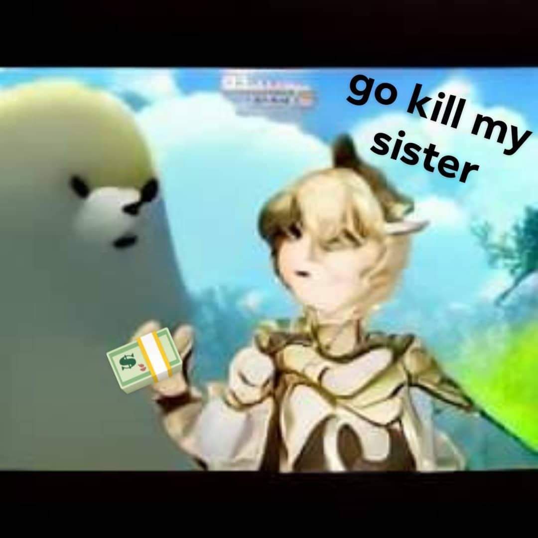 abyss aether sends harbinger bear to kill lumine [AI generated] Genshin ...