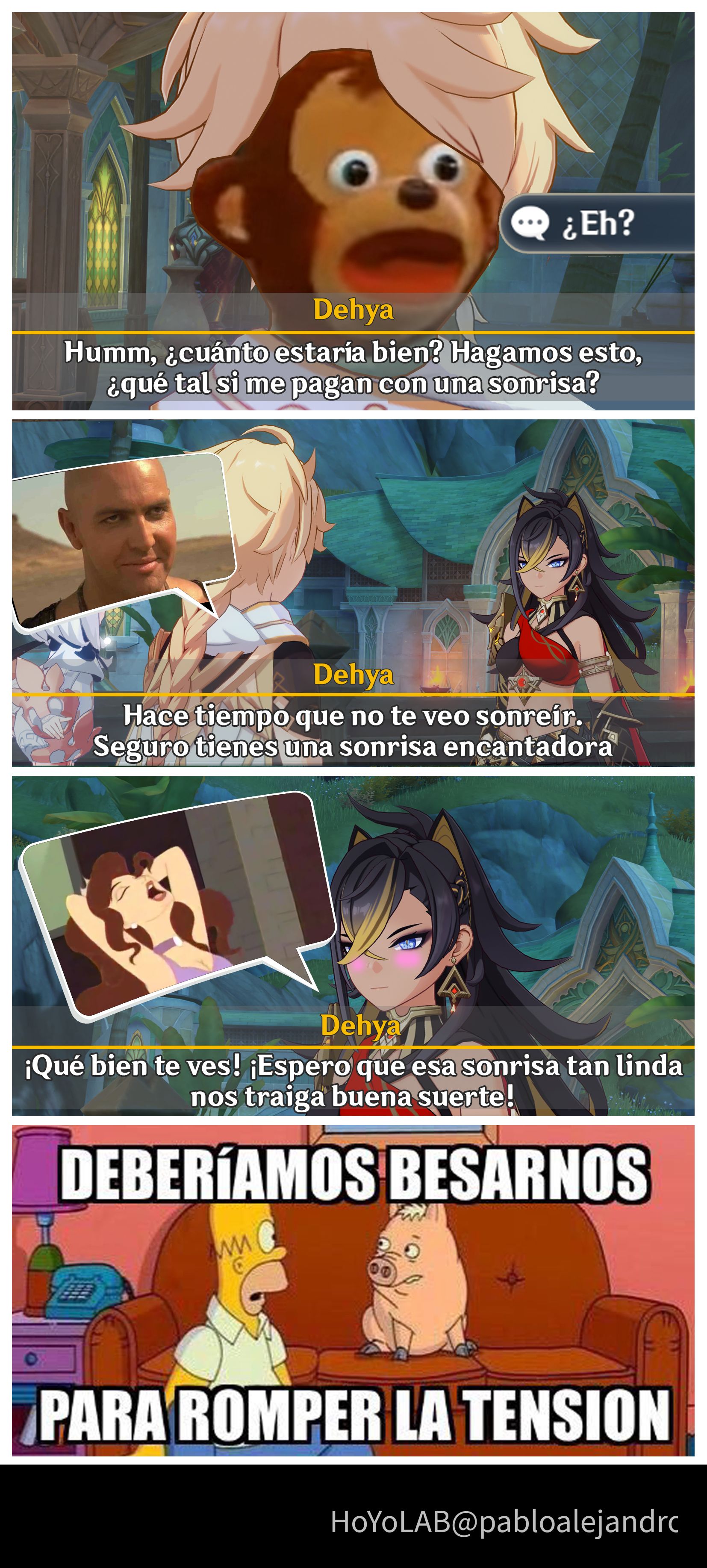 El simpeo de Dehya Genshin Impact | HoYoLAB