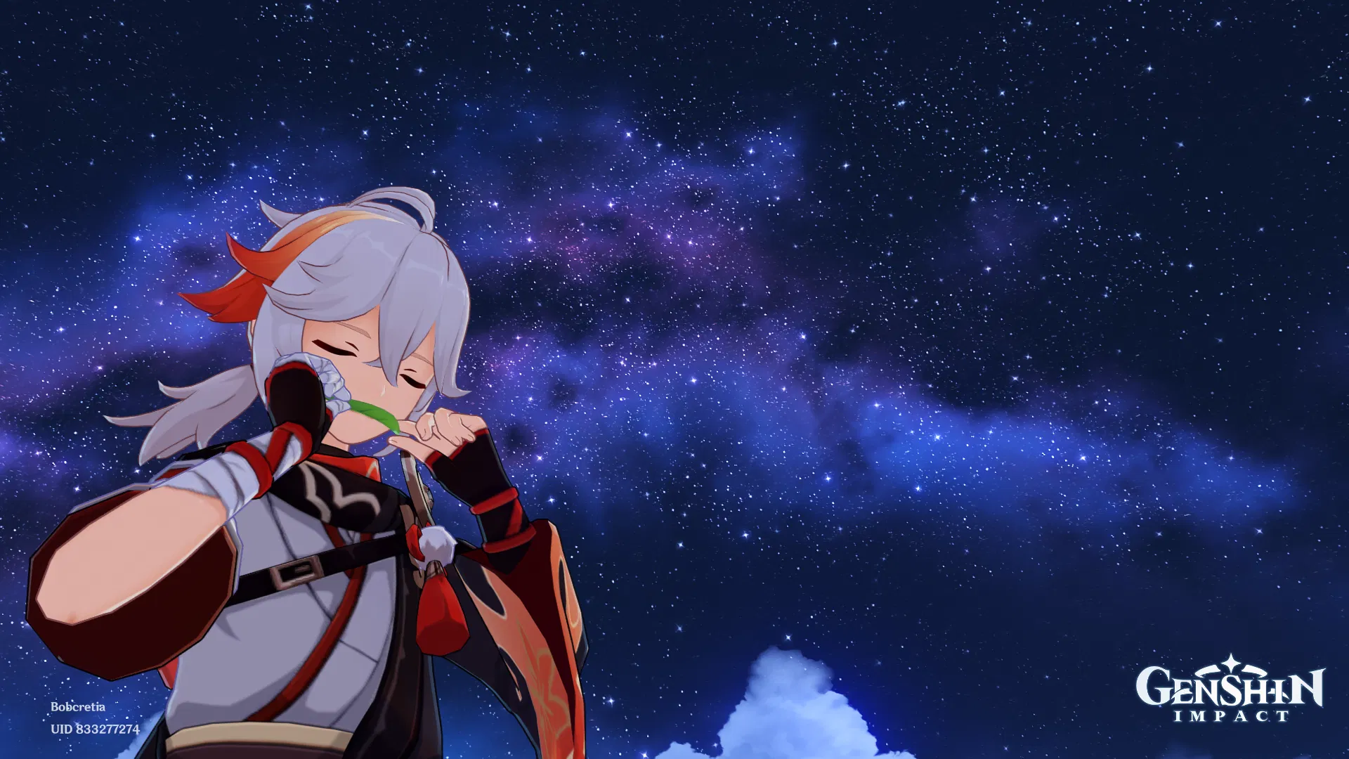 Kazuha and sky full of stars Genshin Impact | HoYoLAB