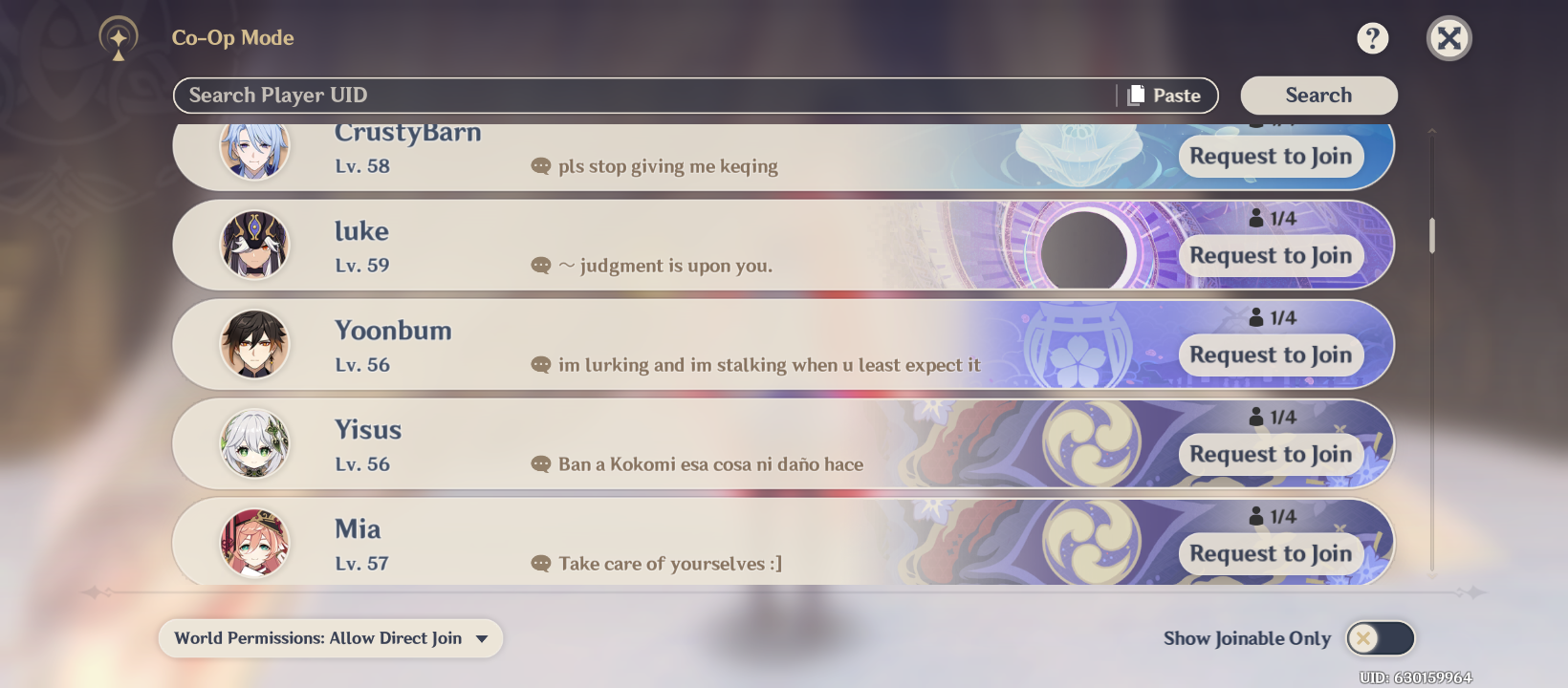 signatures Genshin Impact | HoYoLAB