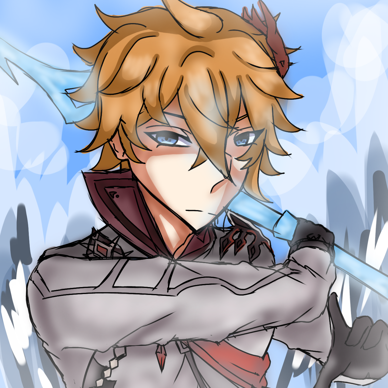 Childe fanart Genshin Impact | HoYoLAB