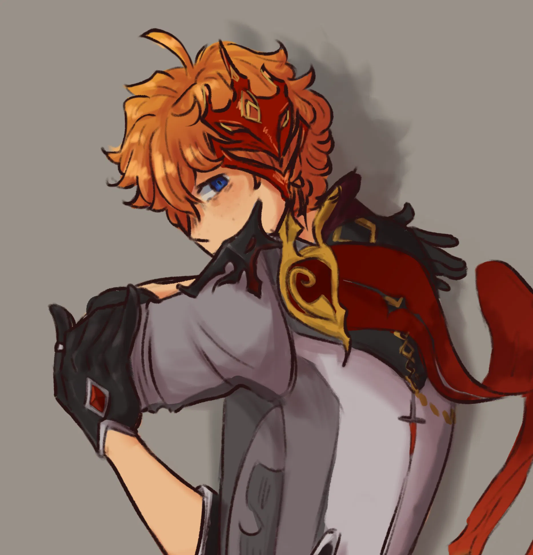 entry for Childe fanart contest Genshin Impact | HoYoLAB