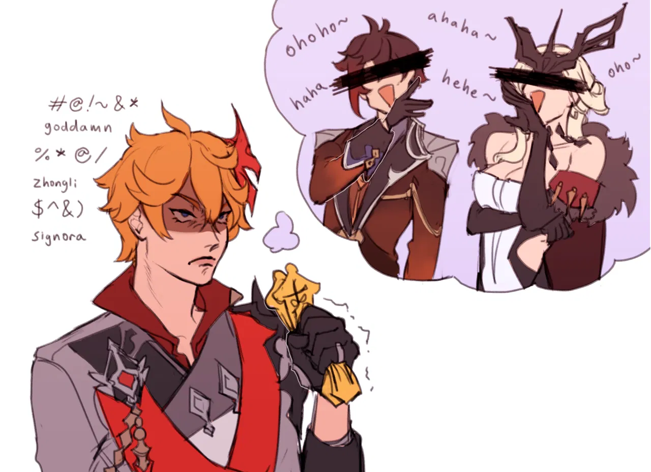 Childe memes Genshin Impact | HoYoLAB