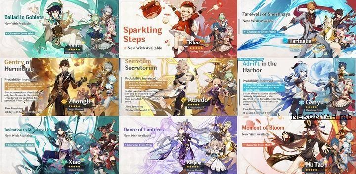 List of all Banners in Genshin Impact Part 1 Genshin Impact | HoYoLAB