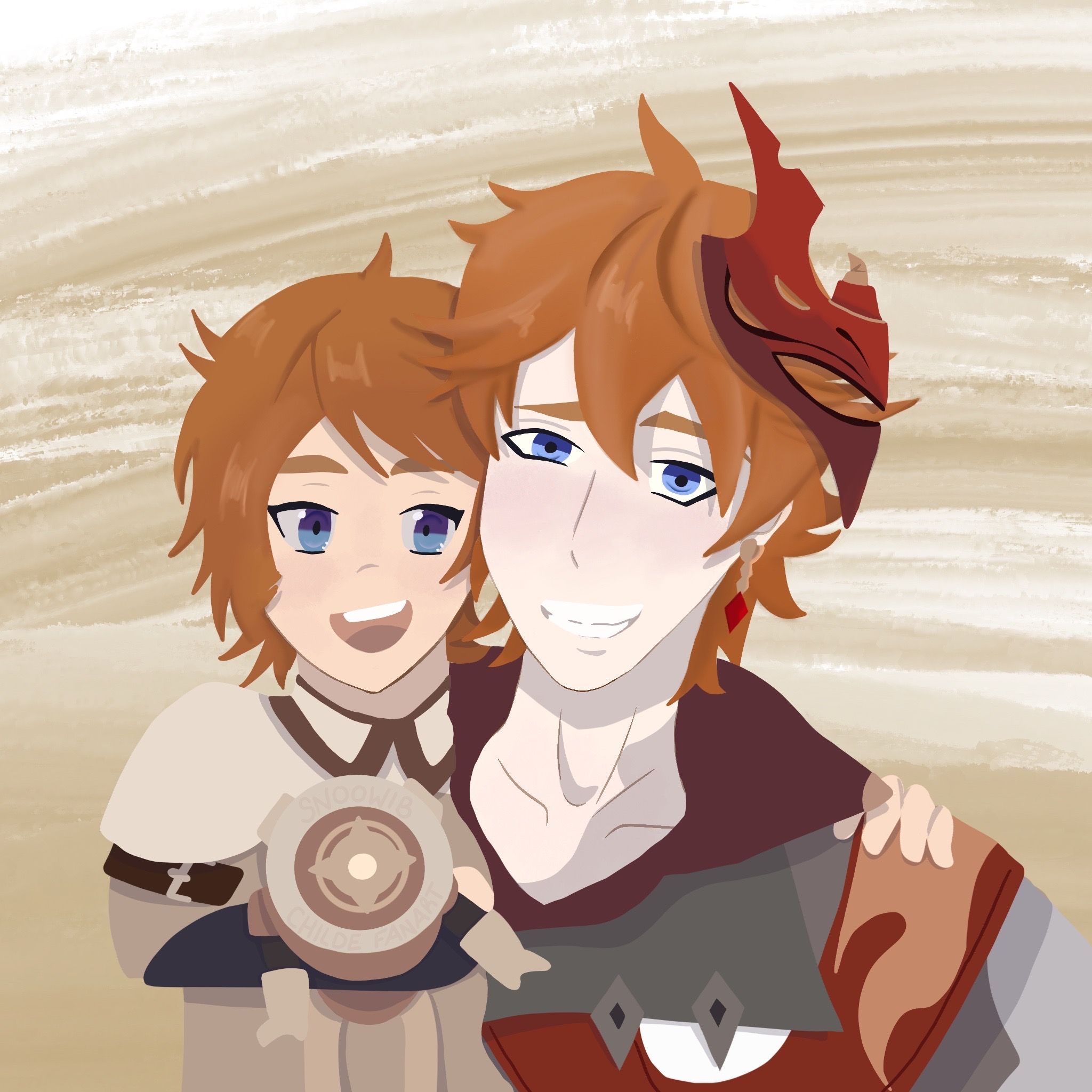 Childe + Teucer Genshin Impact | HoYoLAB