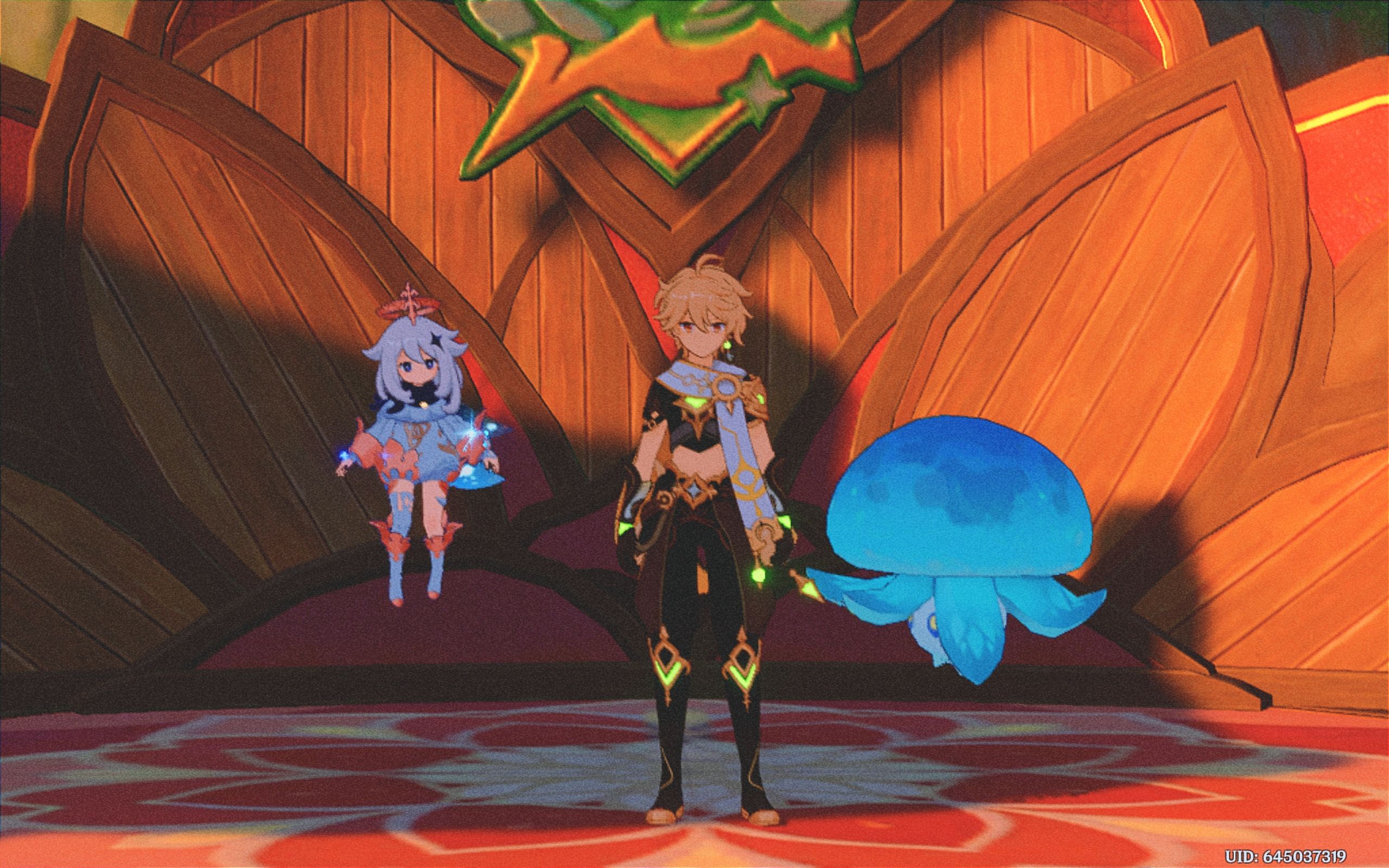 They all look so cute together I love u bongo head!!!! Genshin Impact ...