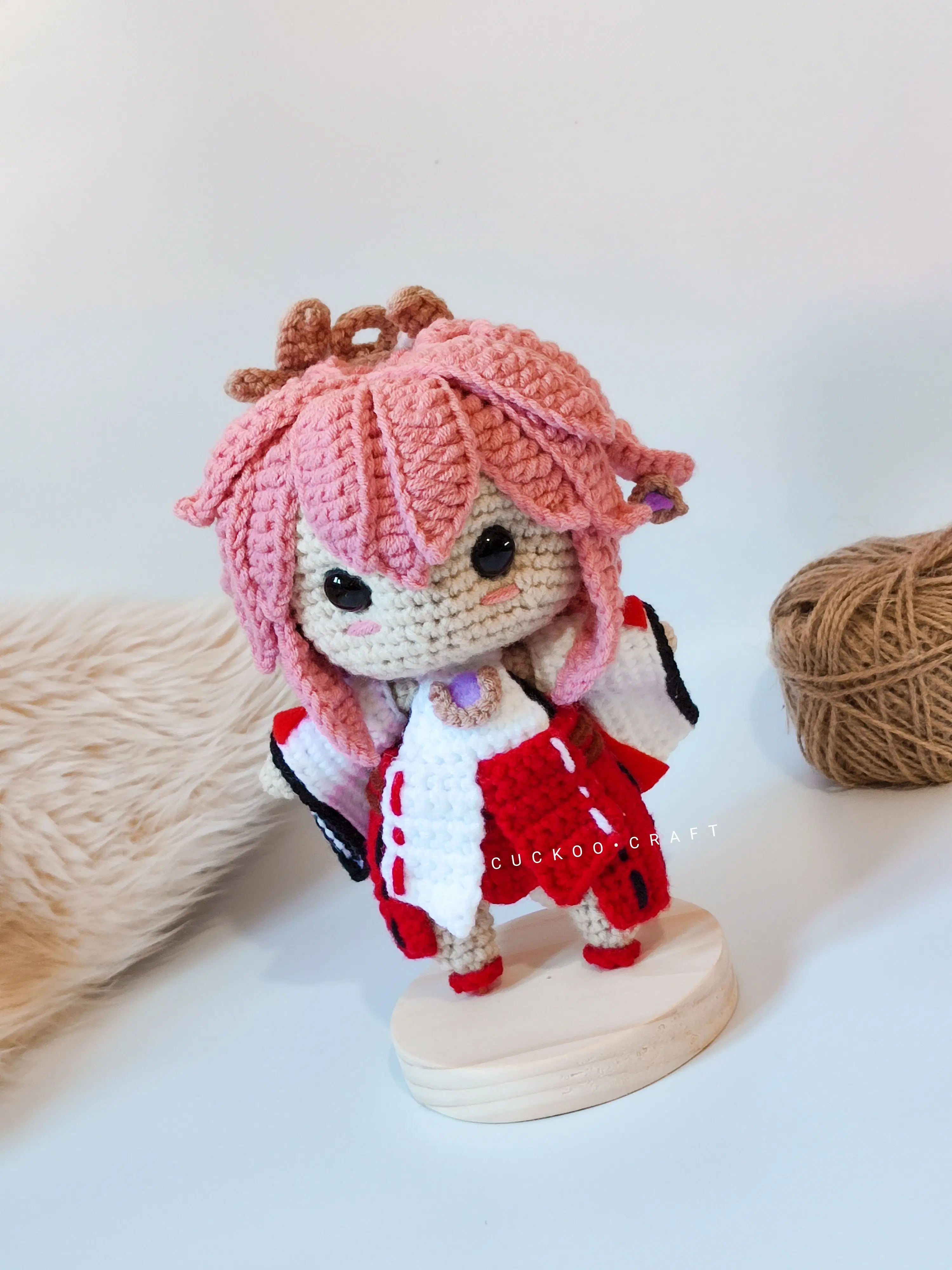Yae Miko Crochet / Amigurumi Genshin Impact | HoYoLAB