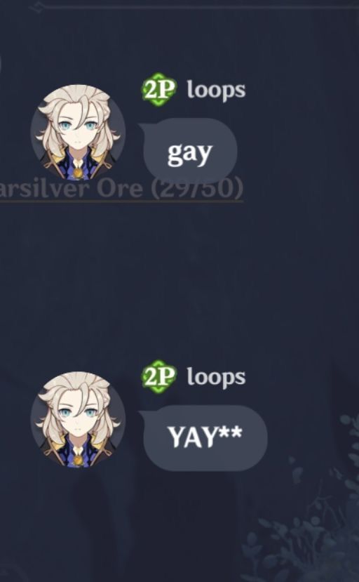 The fact it is an Albedo pfp makes it so much better Genshin Impact ...