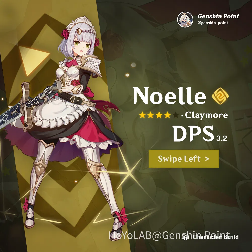 Noelle - DPS Build Genshin Impact | HoYoLAB