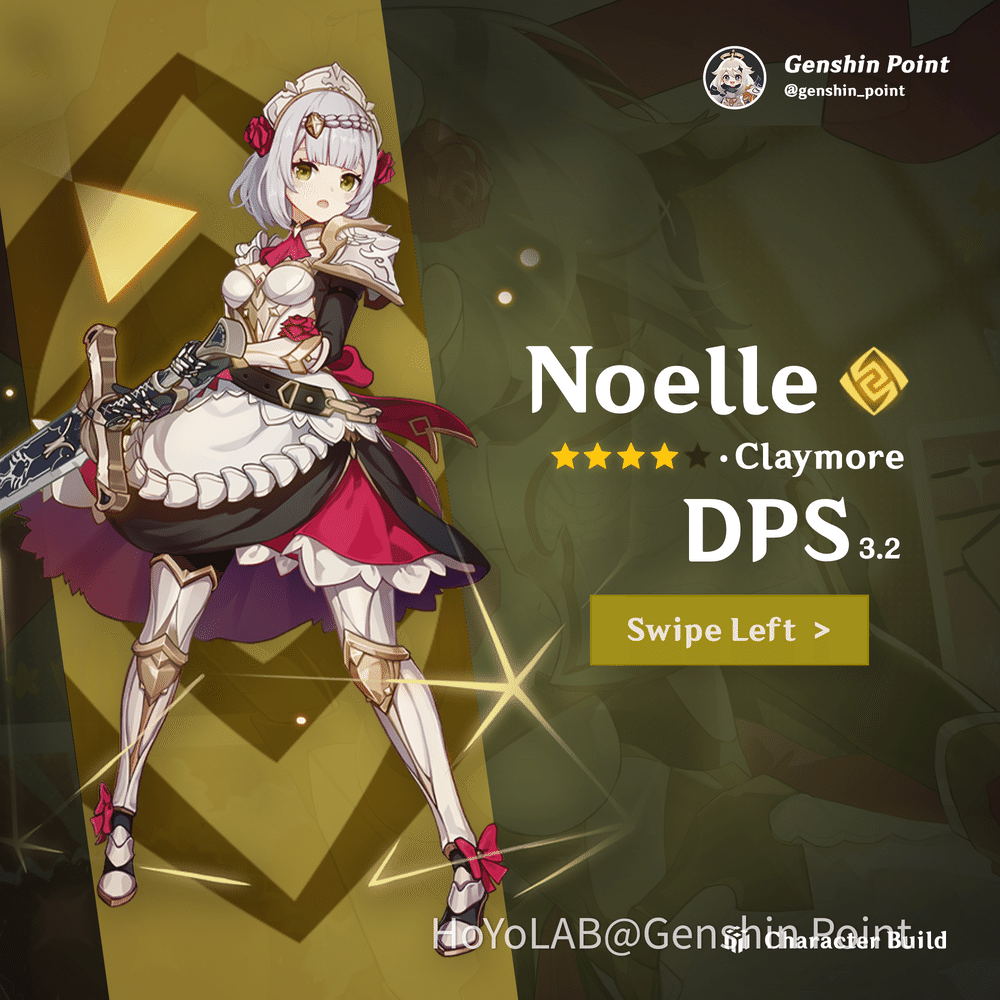 Noelle - DPS Build Genshin Impact | HoYoLAB