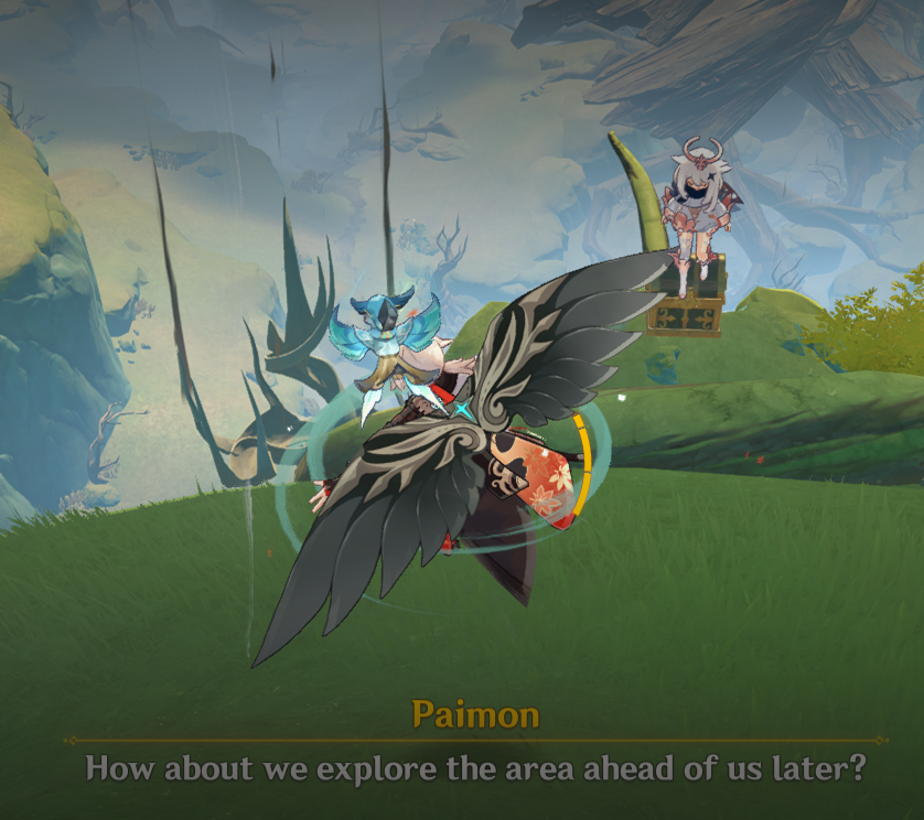 Paimon! There is a TREASURE CHEST THERE! Genshin Impact | HoYoLAB