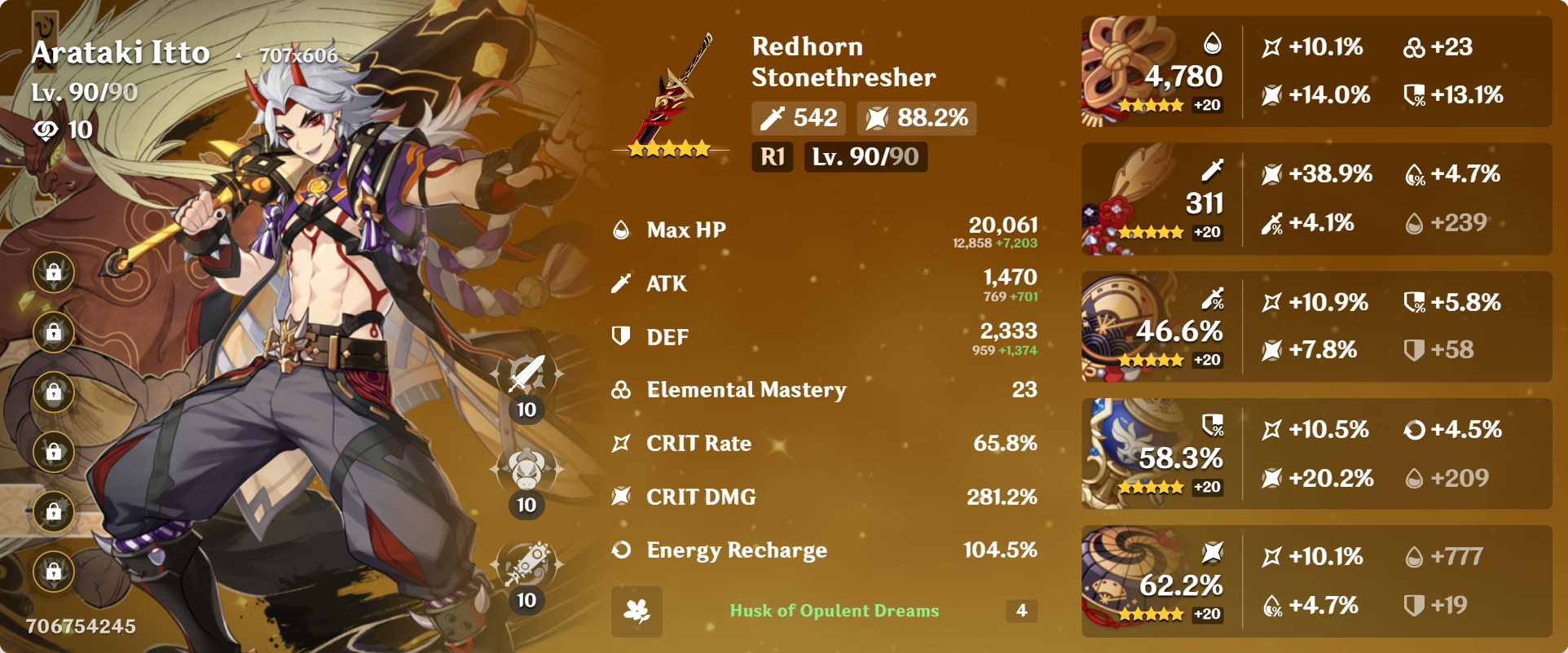 best build i have Genshin Impact | HoYoLAB