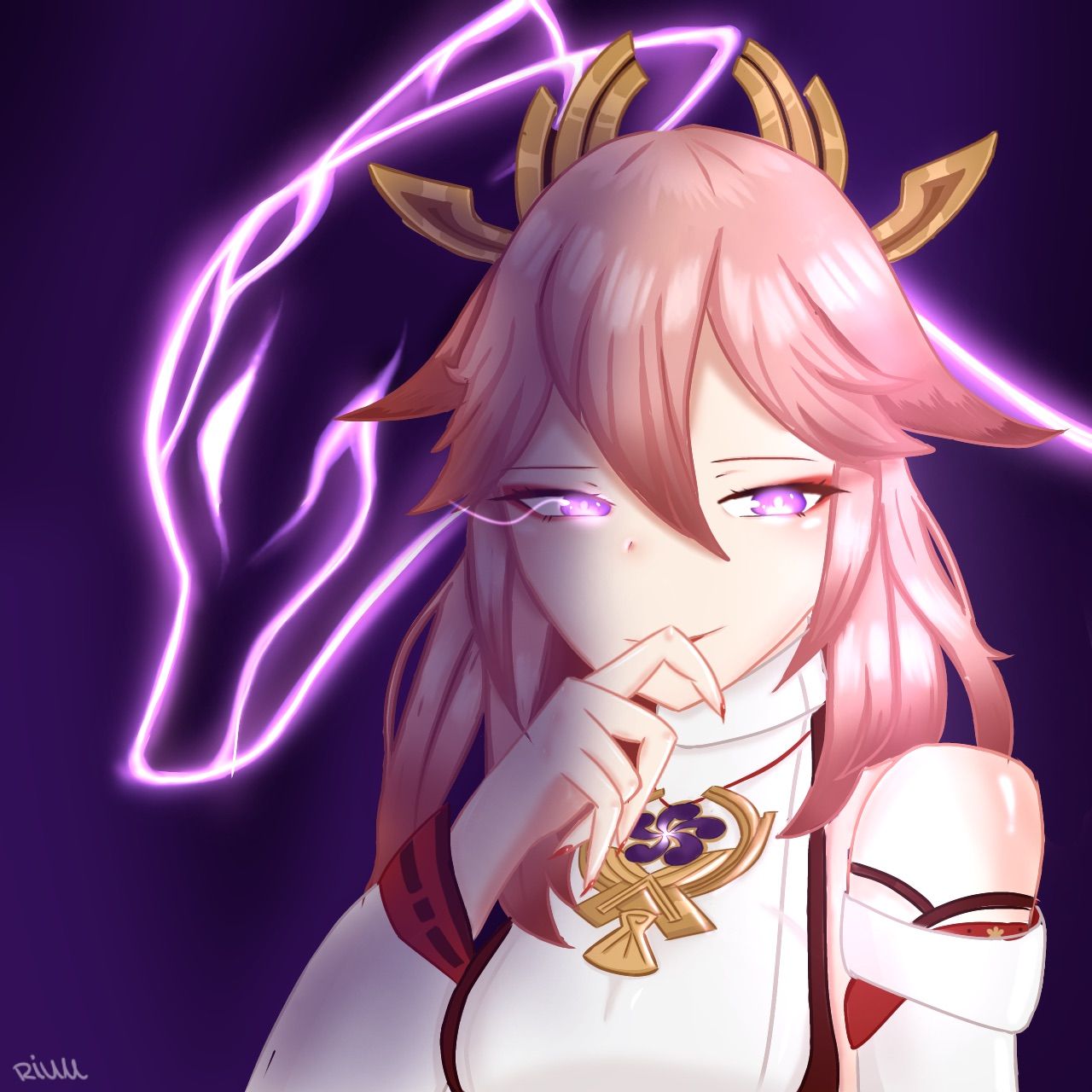Yea Miko-FanArt Genshin Impact | HoYoLAB