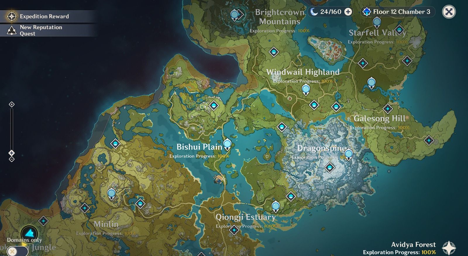 100% Exploration Tevyat Genshin Impact | HoYoLAB