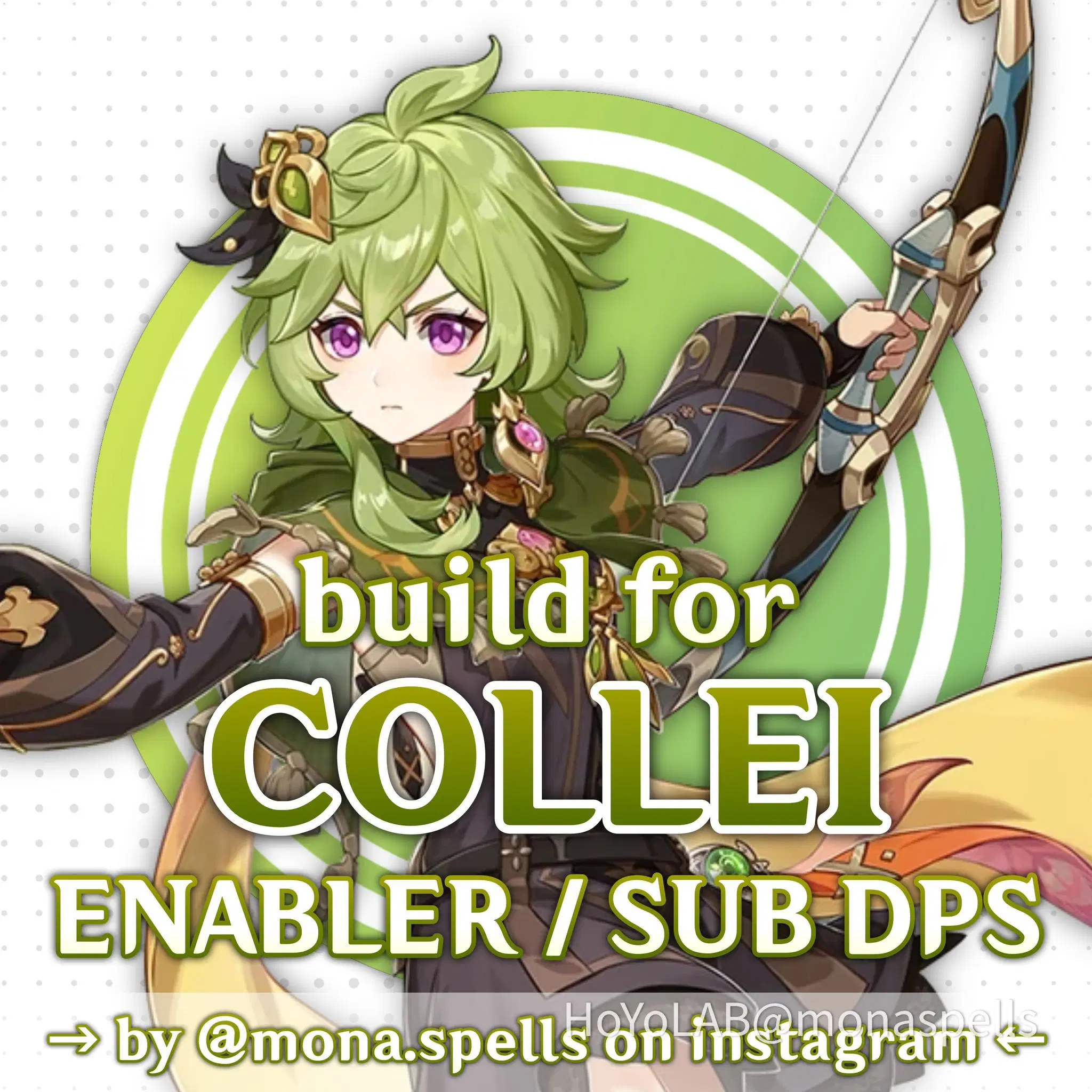 - Collei build as a enabler / SUB DPS ! Genshin Impact | HoYoLAB