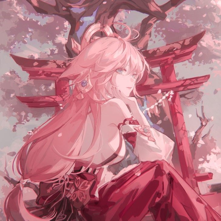 fanart yaemiko Genshin Impact | HoYoLAB