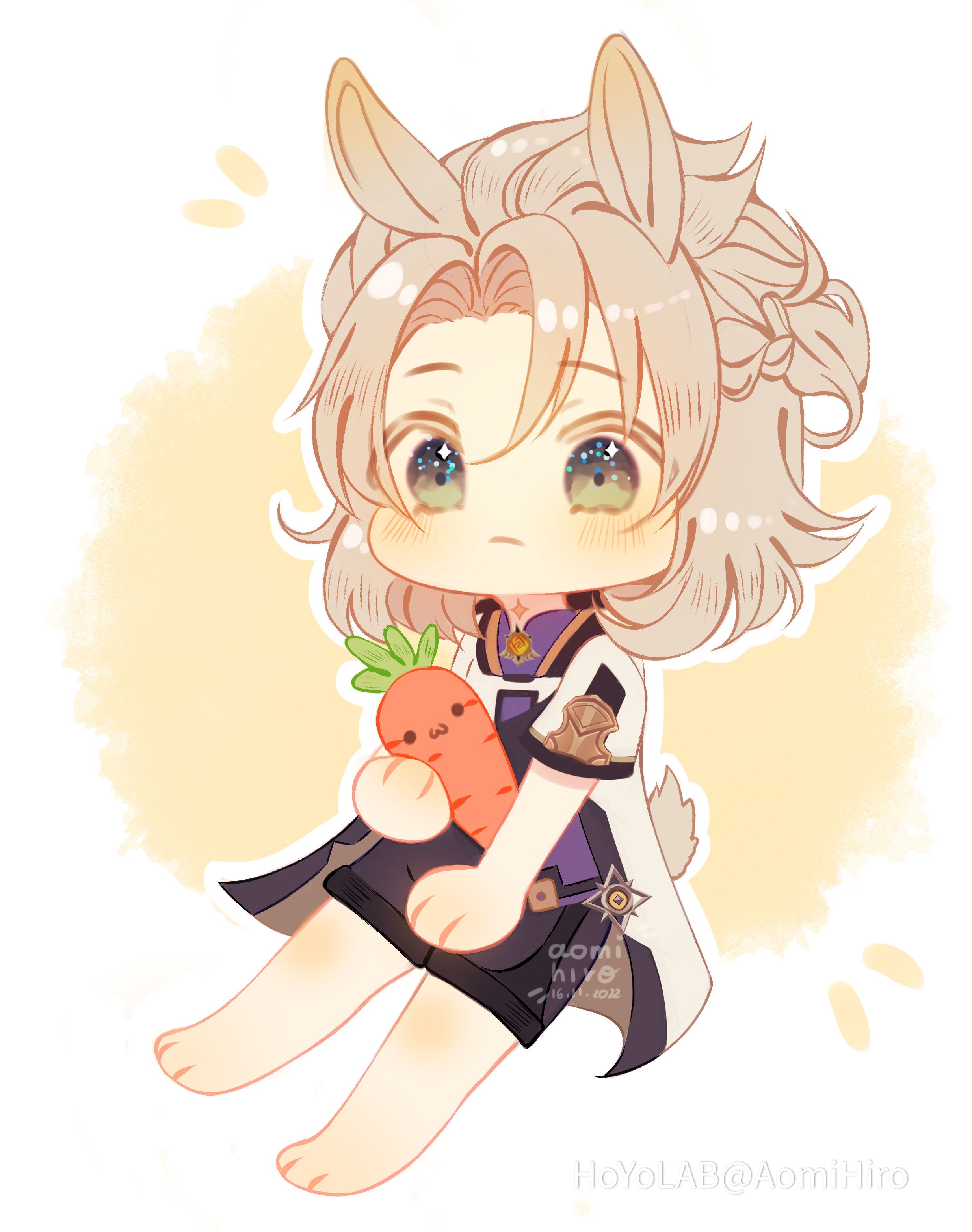 Chibi Albedo Genshin Impact | HoYoLAB