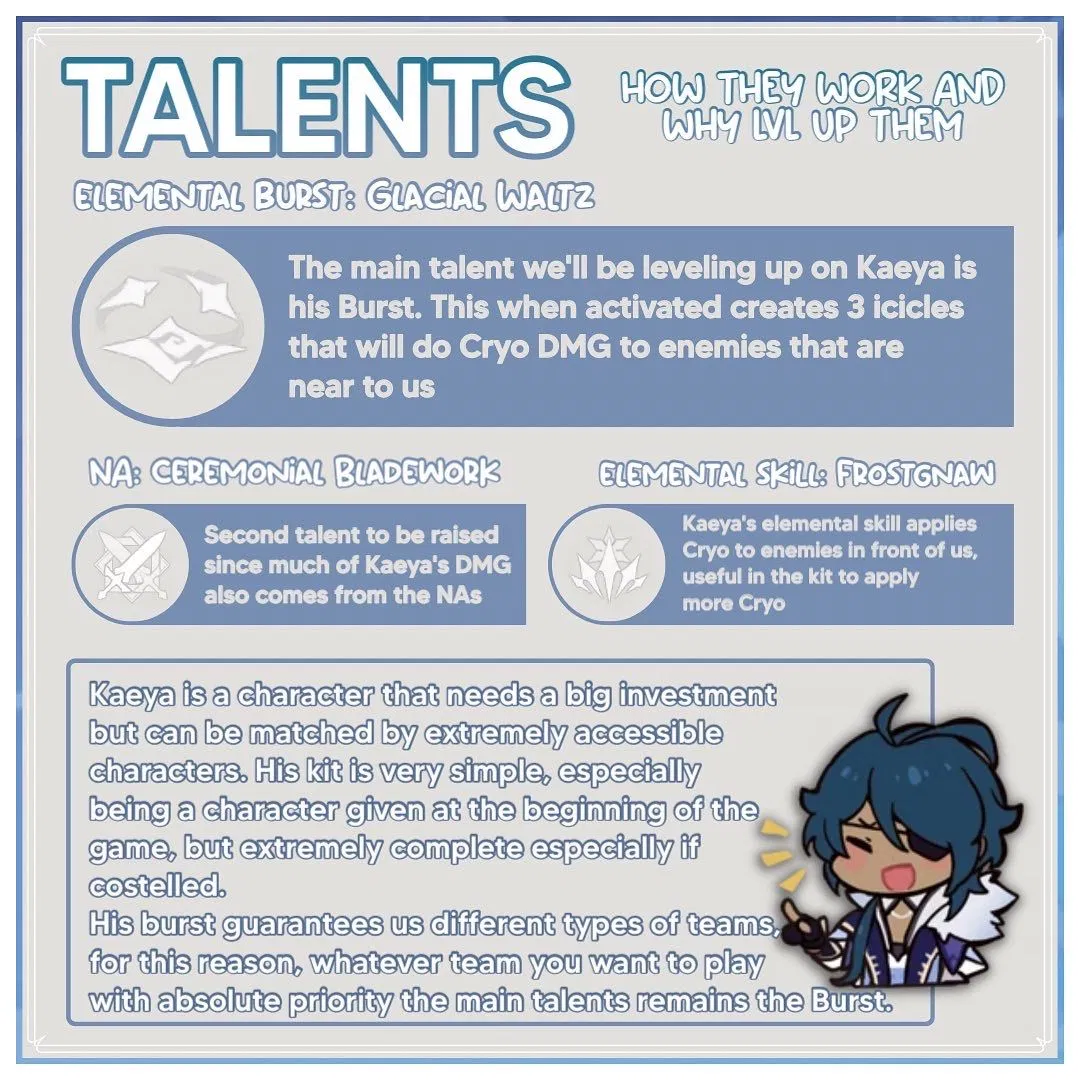 [ VER 3.2 ] Best build for Kaeya as a Physical & Cryo Main DPS Genshin ...