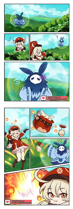 Klee's little adventure Genshin Impact | HoYoLAB