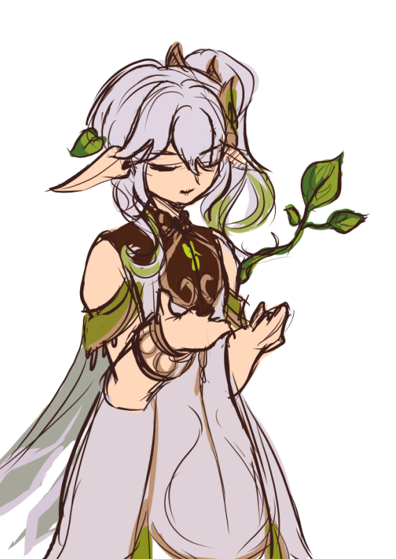 Small Nahida doodle (maybe wip) Genshin Impact | HoYoLAB