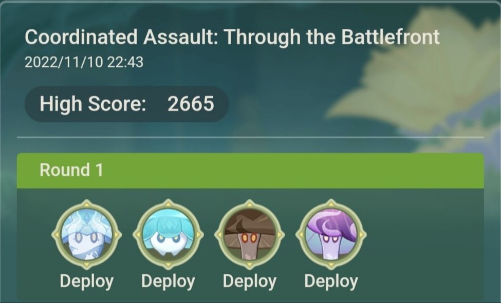 battle score + my set up Genshin Impact | HoYoLAB