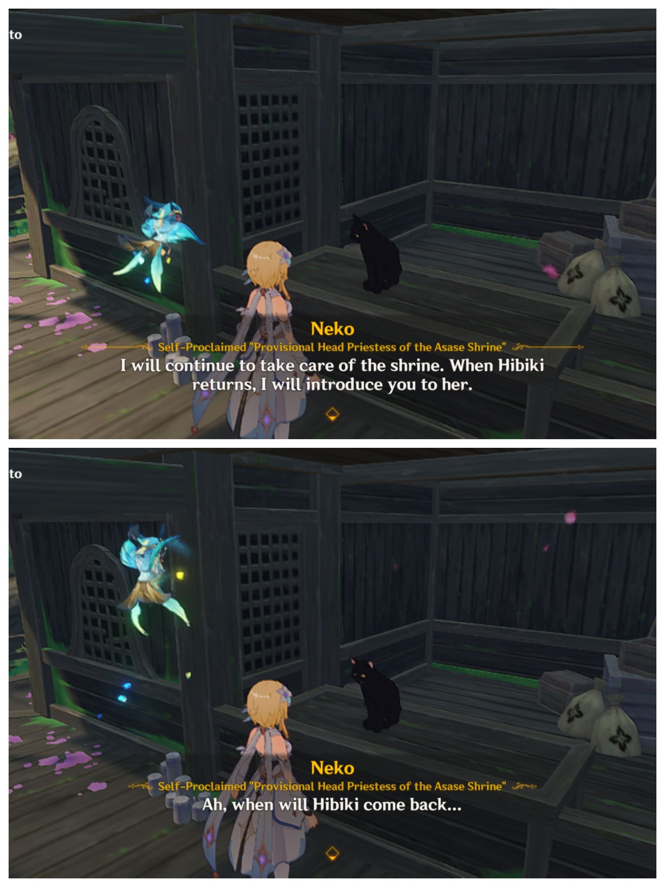 Come Home, Hibiki! 😭🌸🐱 Genshin Impact | HoYoLAB