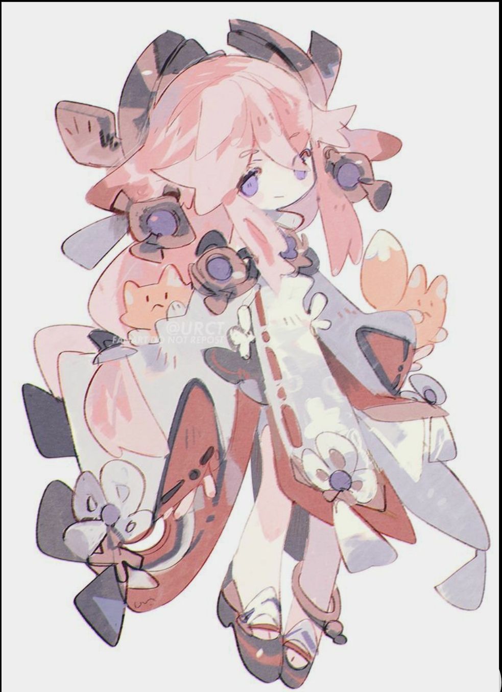 Yae Miko Fan Art😉 Genshin Impact | HoYoLAB