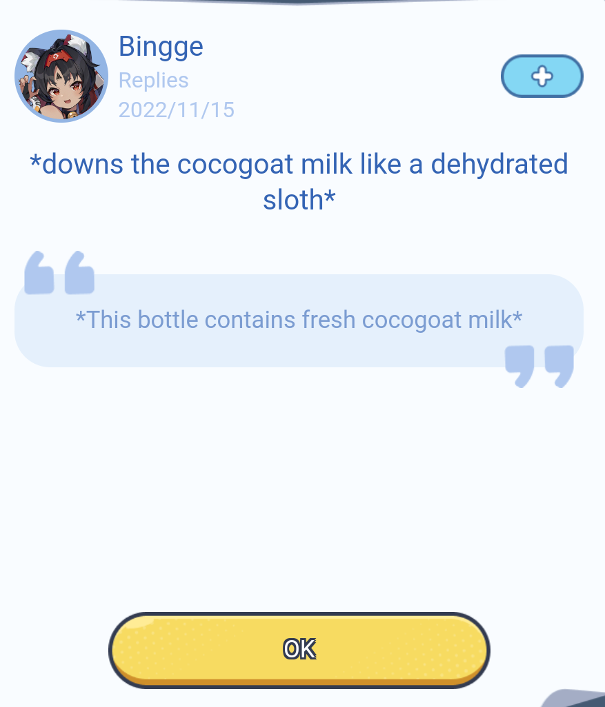 Cocogoat Milk | HoYoLAB