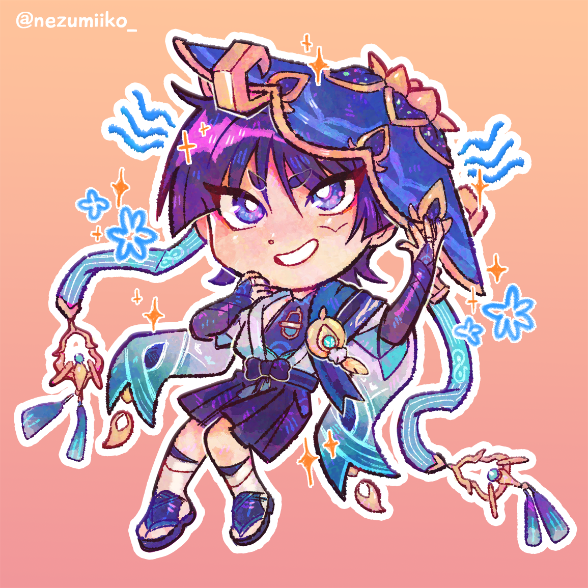 Chibi Wanderer Genshin Impact | HoYoLAB