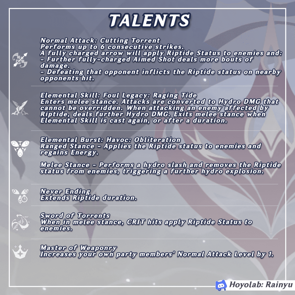 [Version 3.2] "Tartaglia: Childe" Build Guide Genshin Impact | HoYoLAB