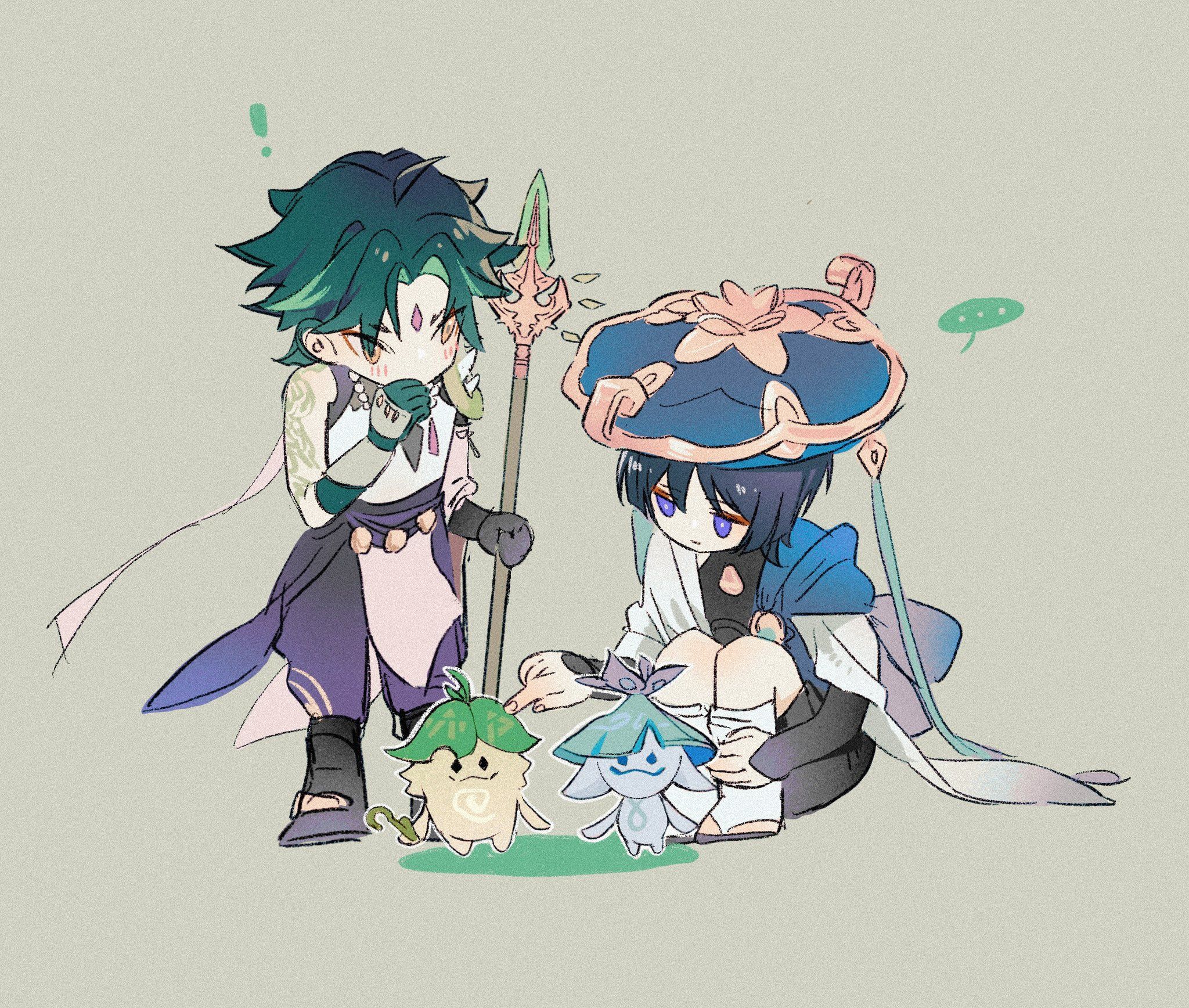 Xiao and scara~ Genshin Impact | HoYoLAB