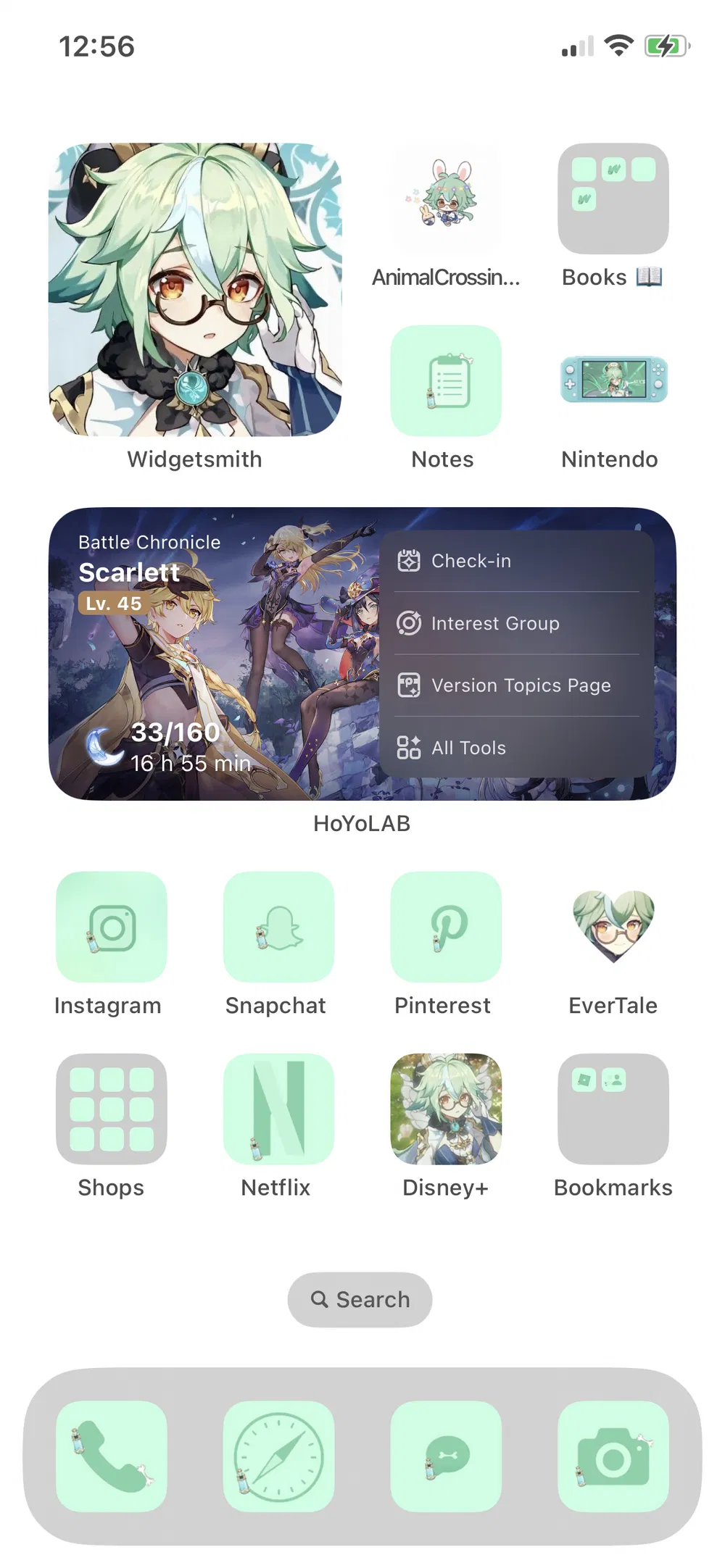 My new phone screen design ☺️ Genshin Impact | HoYoLAB