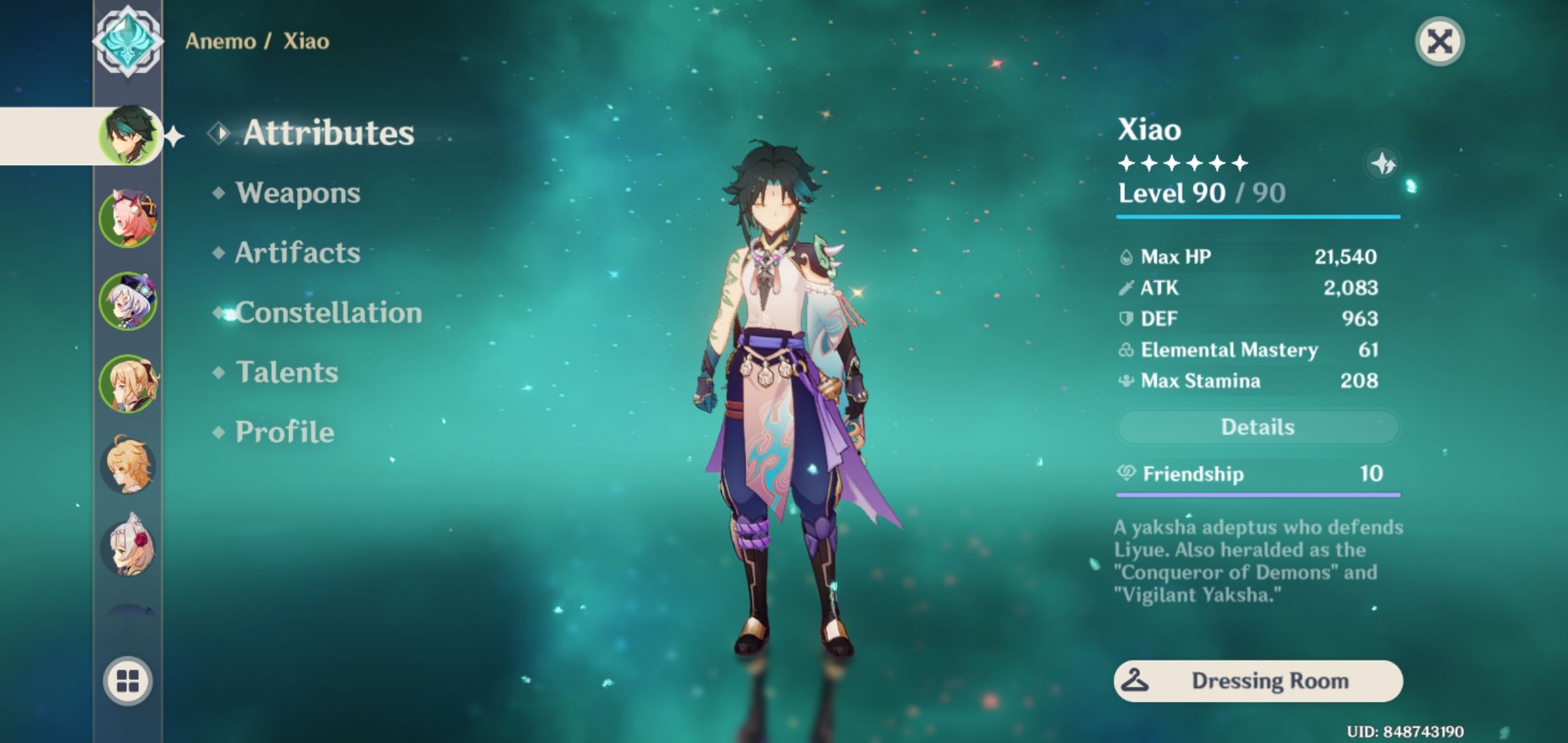 Xiao build 💫 Genshin Impact | HoYoLAB